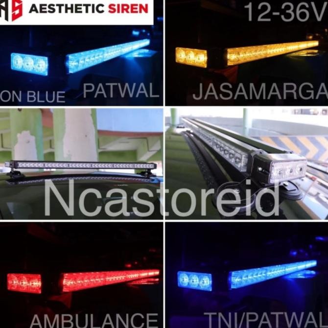 Jual Lampu Led Strobo Atap 90Cm 4 Sisi 16 Mode 78 Titik 12V High ...