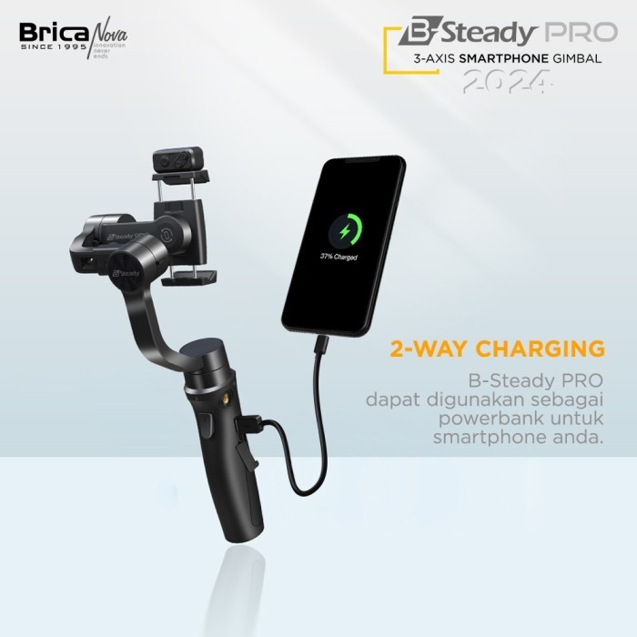 Jual Brica B-Steady Pro - Bsteady Pro - 3Axis Smartphone Gimbal ...