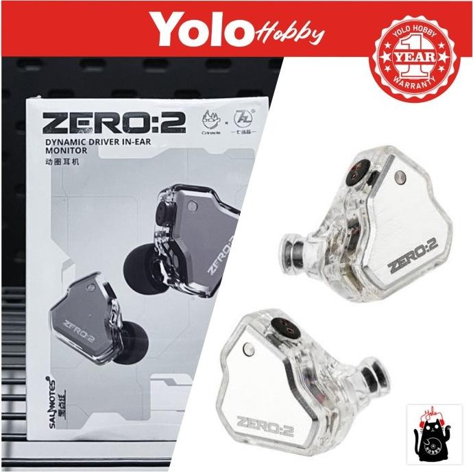 Jual 7hz zero 2 7hz x crinacle zero : 2 dynamic driver in ear earphone ...