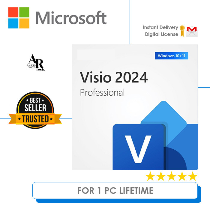 Jual Microsoft Visio 2024 Professional Bind License Original Lifetime | Shopee Indonesia