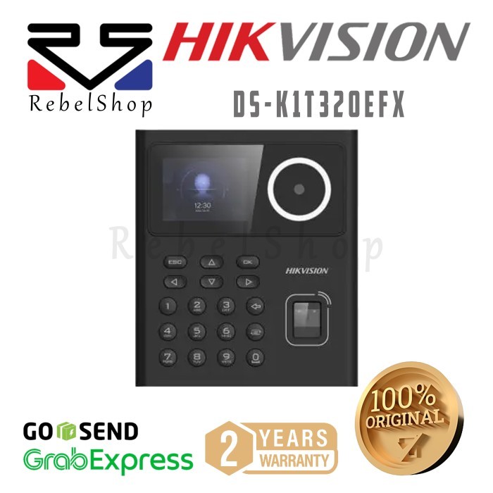 Jual Hikvision Ds-K1T320Efx Access Control Face Recognition Terminal ...
