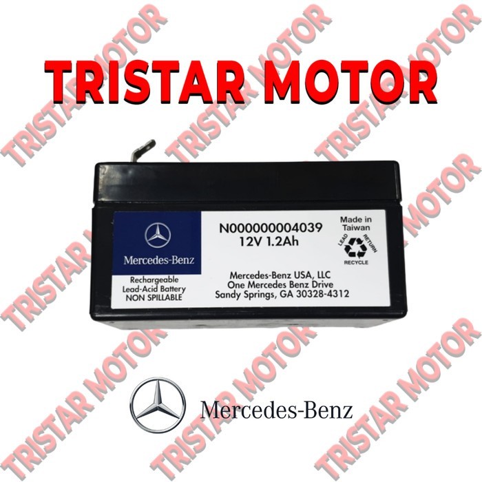 Jual Back up Auxiliary Battery Mercedes W221 W212 W204 W166 12V 1.2Ah ...