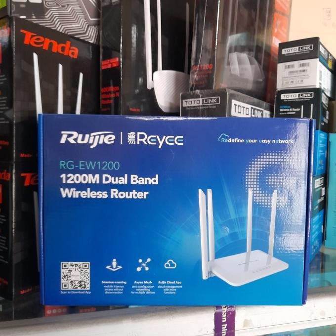 Jual Ruijie Reyee RG EW1200 1200M Dual Band Wireless Router | Shopee ...