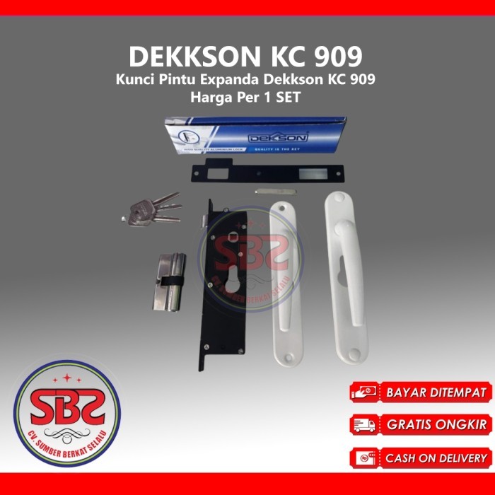 Jual DEKSON DEKKSON KC909 Kunci Pintu Expanda Dekkson KC 909 White ...
