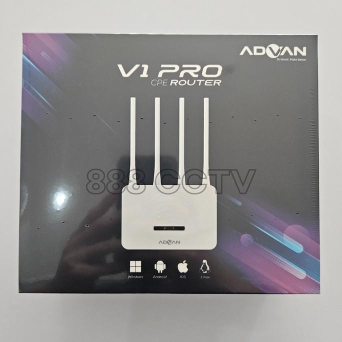 Jual Modem Router 4G Advan CPE V1 Pro Unlock All Operator | Shopee ...