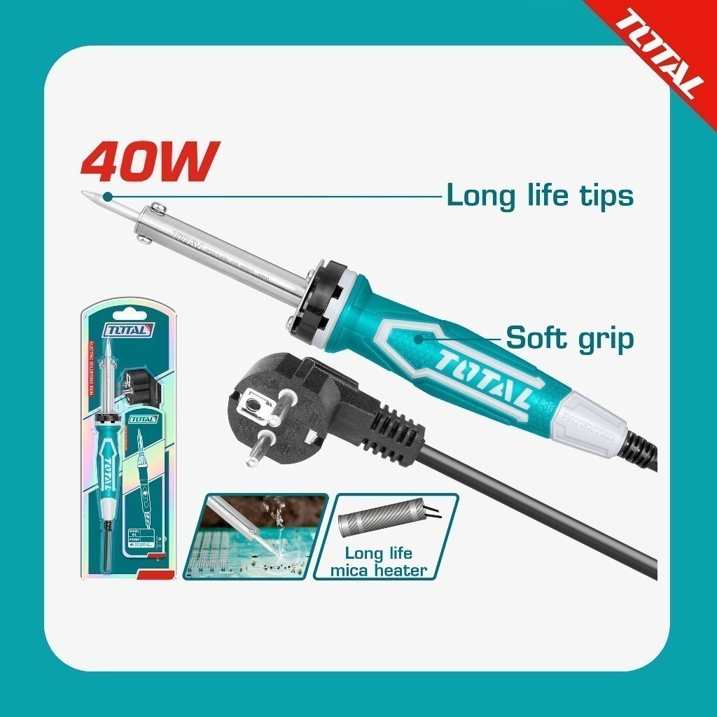 Jual 【TOTAL】Solder Listrik / Electric Soldering Iron TET1406 | Shopee ...