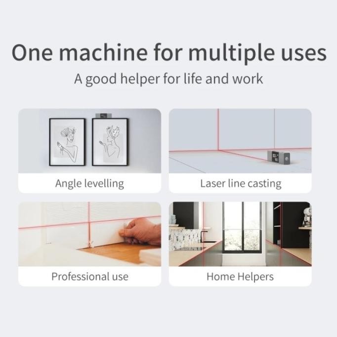 Jual Pengukur Kemiringan Sudut Dual Laser Atuman LI1 Line Projector ...