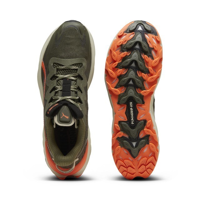 Jual PUMA Sepatu Lari Trail Pria Fast-Trac NITRO 3 Dark Olive-Flame ...