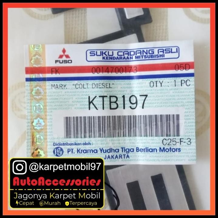Jual TERBARU EMBLEM COLT DIESEL MITSUBISHI LOGO COLT DIESEL EMBLEM ...