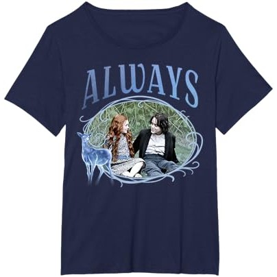 Jual Kaos Potret Harry Potter Snape And Lily Always Patronus |13rB9X9i ...