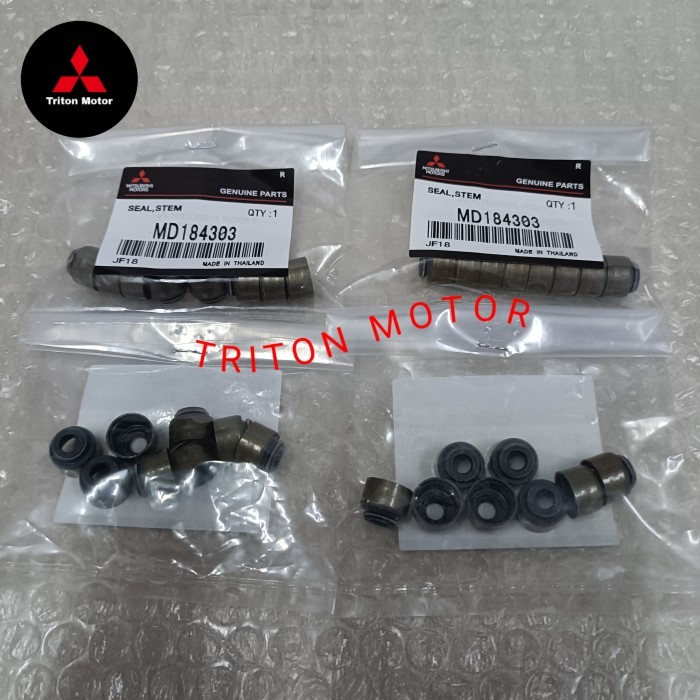 Jual Seal Klep/Valve Steam Seal 1set 16pc Mitsubishi Pajero Sport Triton | Shopee Indonesia