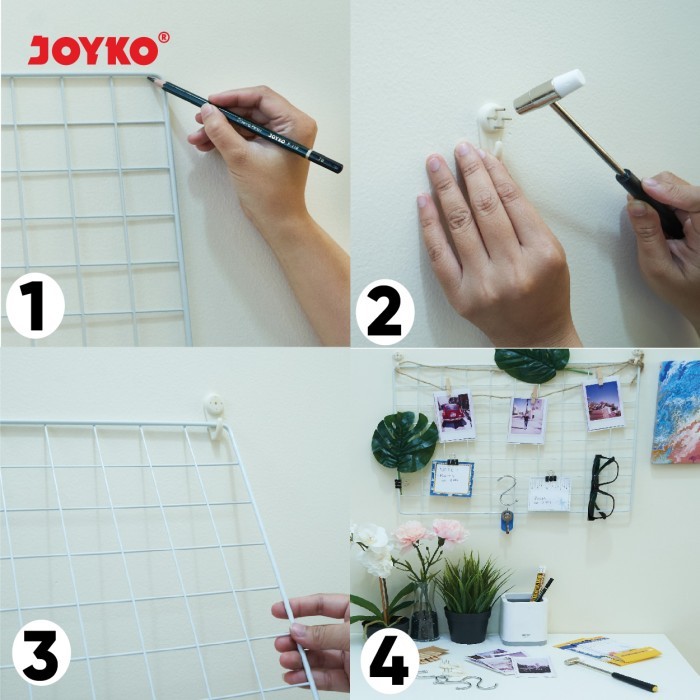 Jual READY HIJANG WIRE GRID WALL PANEL KAWAT JARING HIASAN DINDING ...