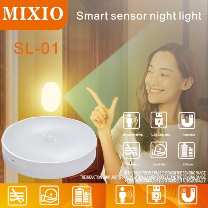 Jual LAMPU TIDUR SENSOR GERAK LED/LAMPU LEMARI/ LAMPU TANGGA/EMERGENCY ...