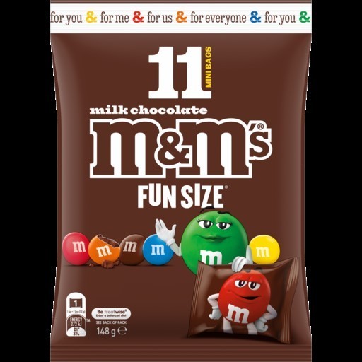 Jual M&m fun size australia chocolate isi 11 halal | Shopee Indonesia