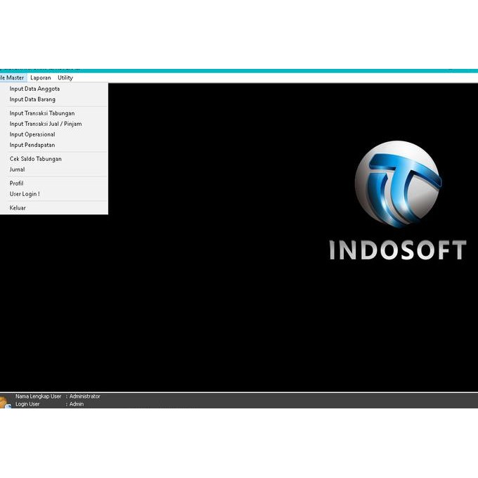 Jual Garansi! Aplikasi koperasi simpan pinjam indosoft, menu lengkap ...