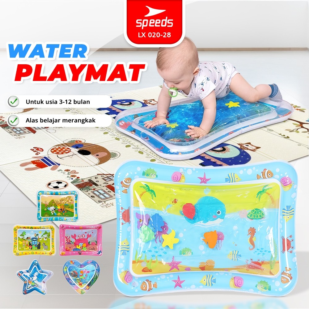 Jual SPEEDS Playmat Bayi Matras Air Bayi Portable Mainan Air Permainan ...