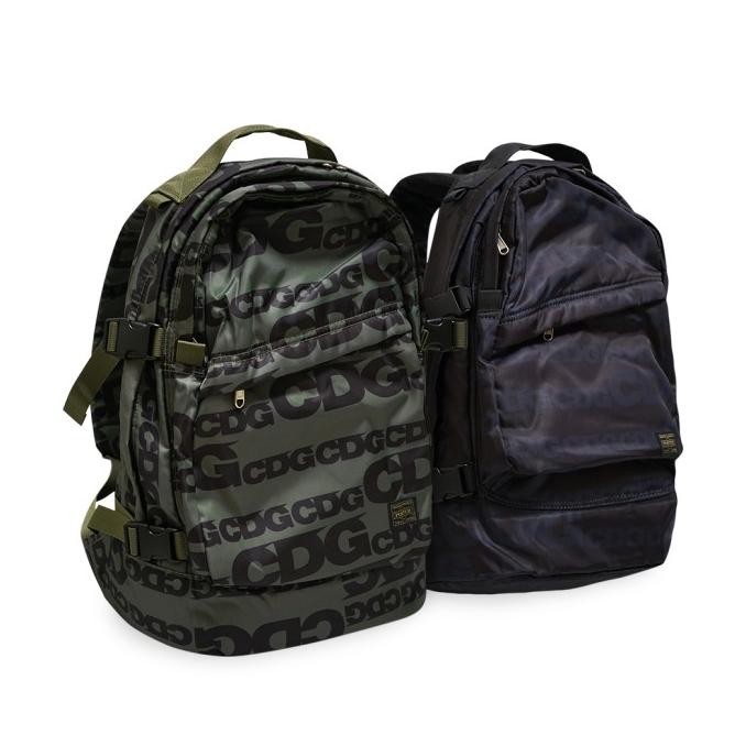 Jual CDG X Porter Monogram Buckle Backpack | Shopee Indonesia