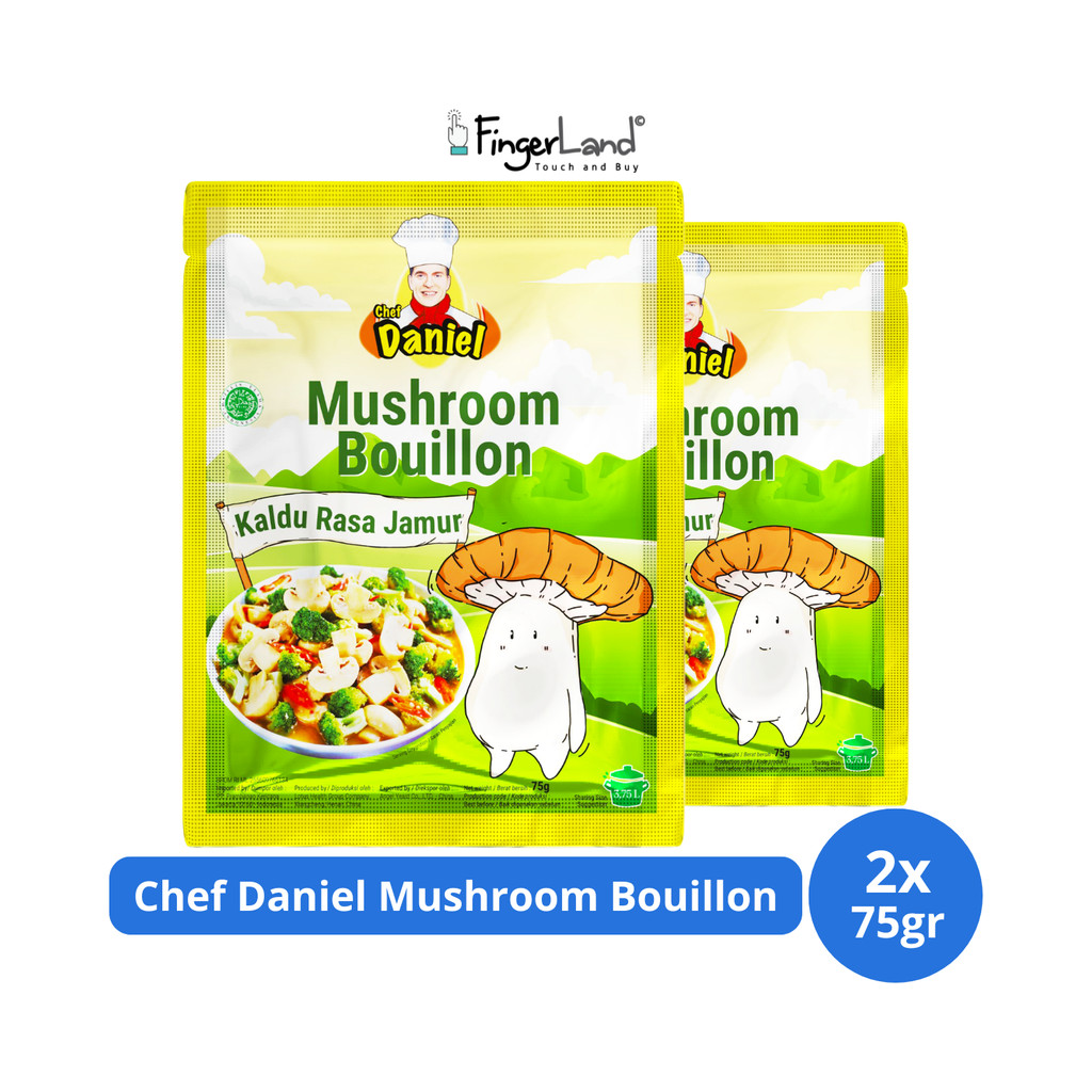 Jual Chef Daniel Mushroom Bouillon 75gr x 2 pcs | Shopee Indonesia