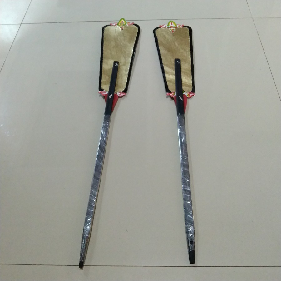 Jual wayang kulit senjata godo wesi kuning (65 cm) | Shopee Indonesia