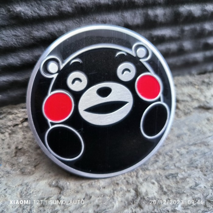 Jual satu biji emblem logo KUMAMON jdm japan | Shopee Indonesia