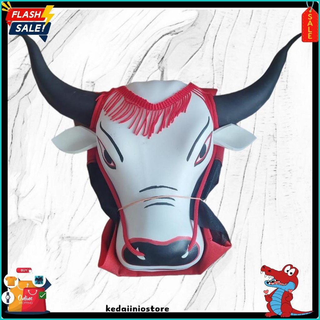 Jual Bantengan Anak Mainan Mberot Banteng Spons Enteng (Lagi Viral ...