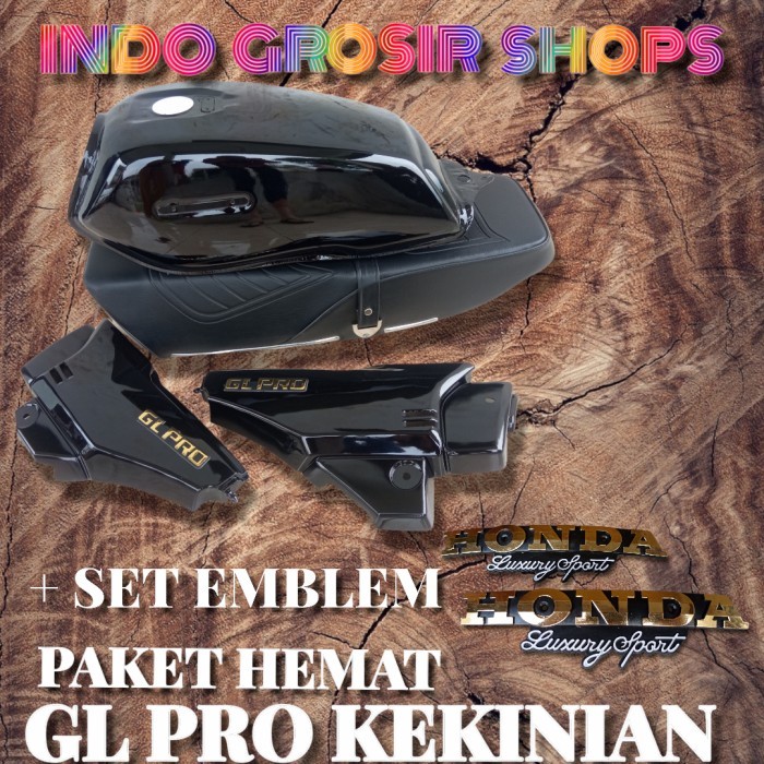 Jual Promo Paket Tangki Gl Pro Set Jok Gl Pro Bok Aki Gl Pro Emblem ...