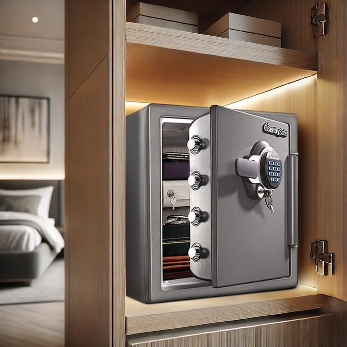 Jual Azko Sentry Safe Brankas Tahan Api Dengan Kunci Ganda Stw123Gdc ...