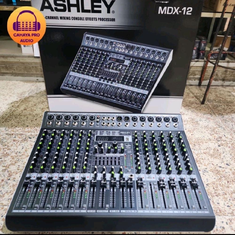 Jual Mixer Ashley MDX 12 New Effect 199 DSP | Shopee Indonesia