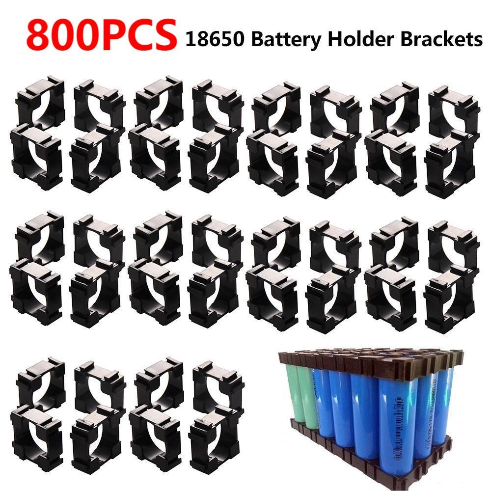 Jual 800-100pcs 18650 Lithium Battery Holder Hard Shell Anti | Shopee ...