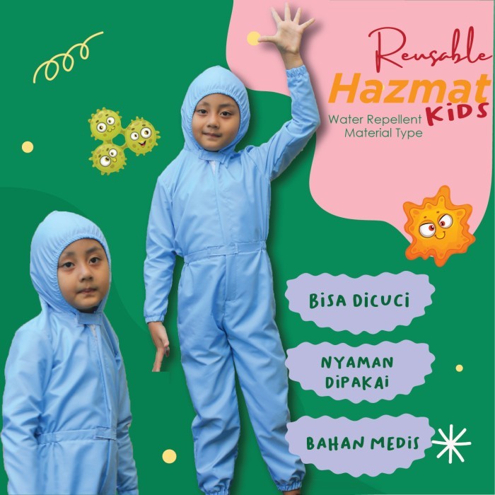Jual HAZMAT APD COVERALL UNTUK ANAK | Shopee Indonesia