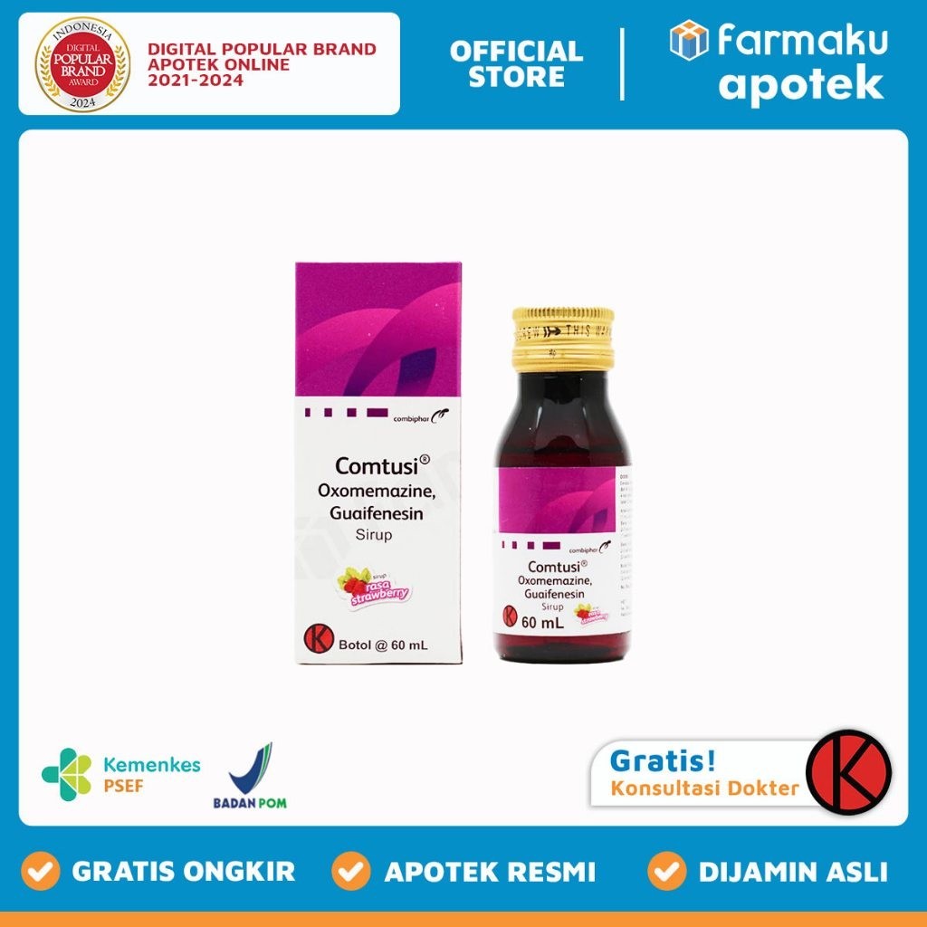 Jual Comtusi Strawberry Syrup 60 ml - TJD | Shopee Indonesia