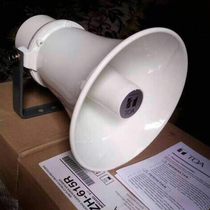 Jual TOA SPEAKER MASJID ZH-615R ORIGINAL TOA CORONG BULAT 15 WATT ...