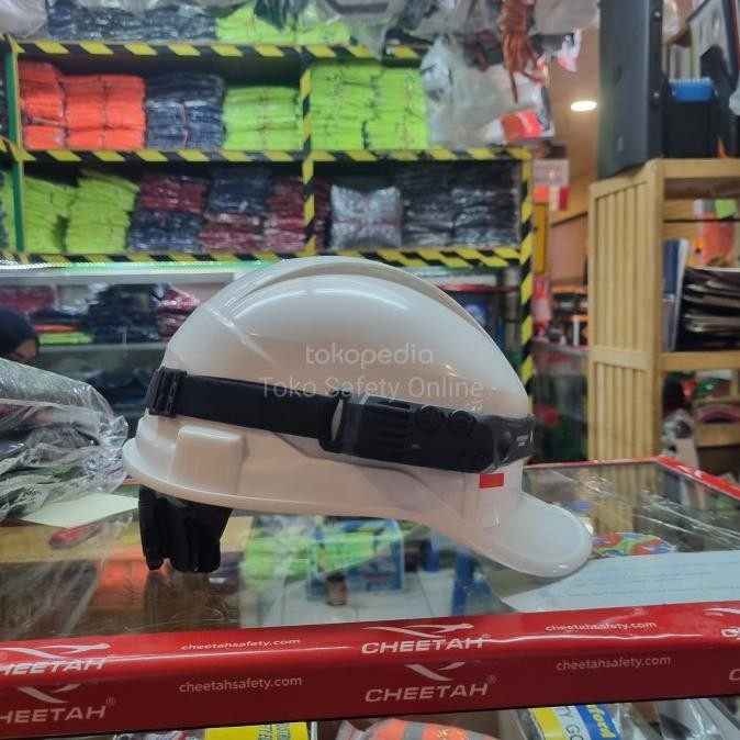 Jual Helm Safety Diamond Venitex Vented With Headlamp / Safety Helmet ...