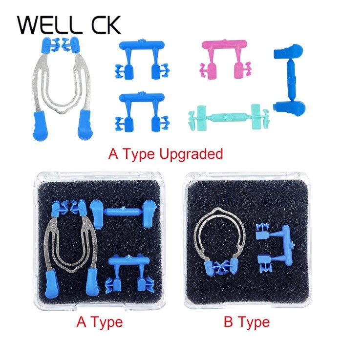 Jual WELL CK Dental Sectional Contoured Matrix Clip Matrices Clamps ...