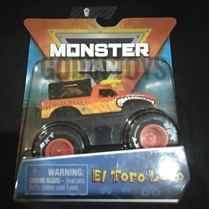 Jual Monster Jam El Toro Loco Ride trucks spin master spinmaster ...