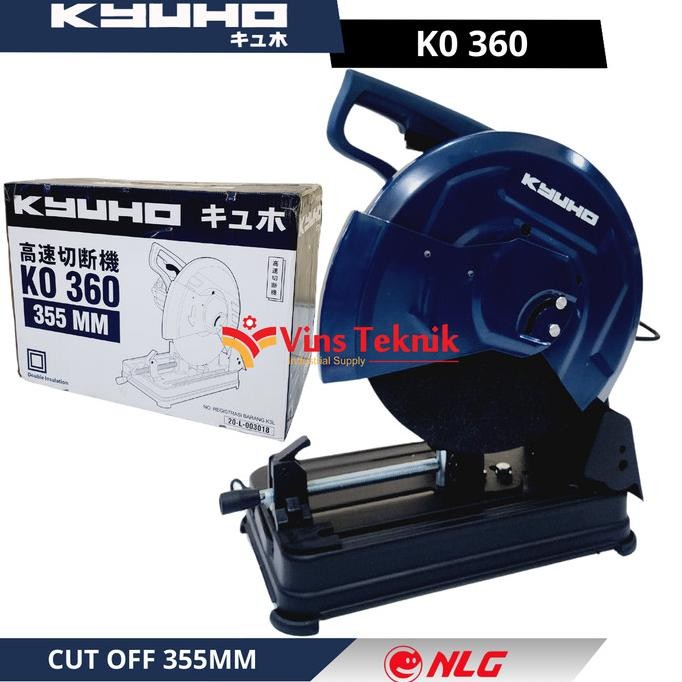 Jual Mesin Potong Besi 14" Cut Off Machine KYUHO KO-360 KO360 | Shopee ...