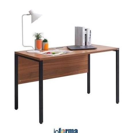 Jual Informa Informa Hector Meja Kantor - Hitam/Cokelat Walnut Office ...