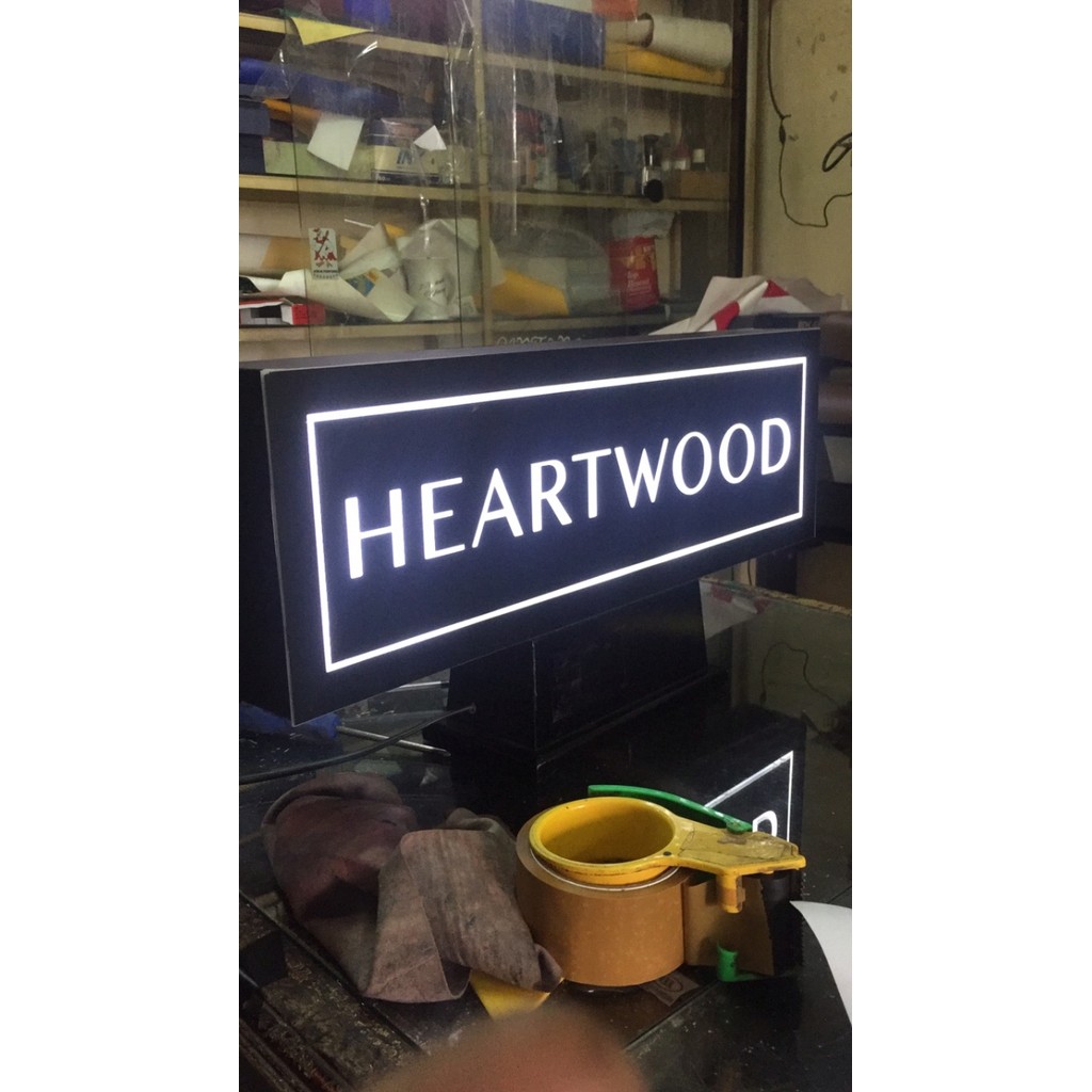 Jual Neon box 80x 120cm slim | Shopee Indonesia