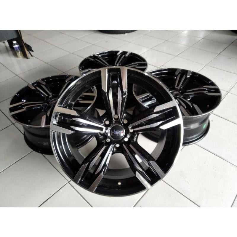 Jual Velg Bekas Mobil Merkin Hsr Ring 17 Lebar 7,5 Et 35 Pcd 4X100 4X114 Untuk Avanza Xenia ...