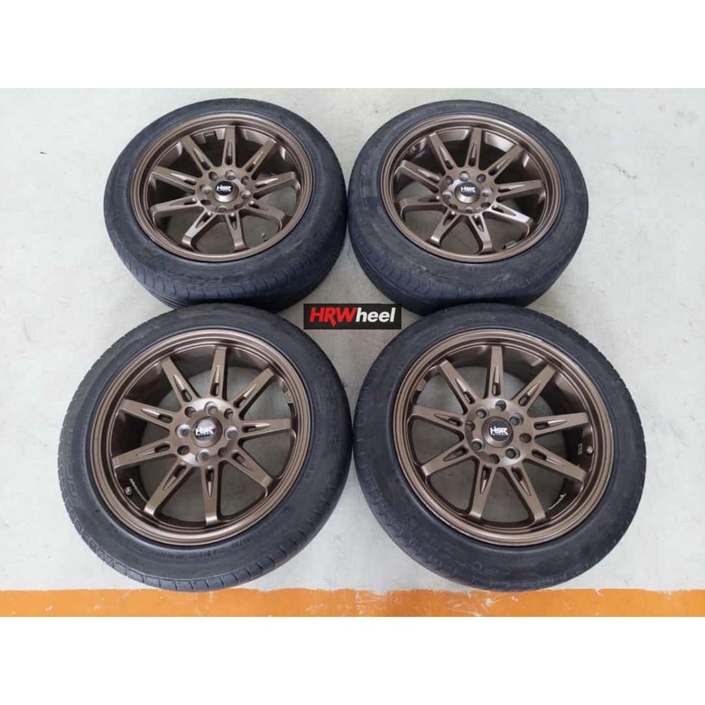 Jual Velg Bekas Hsr Tikala Ring 16 + Ban Forceum 195 55 R16 Buat Avanza ...