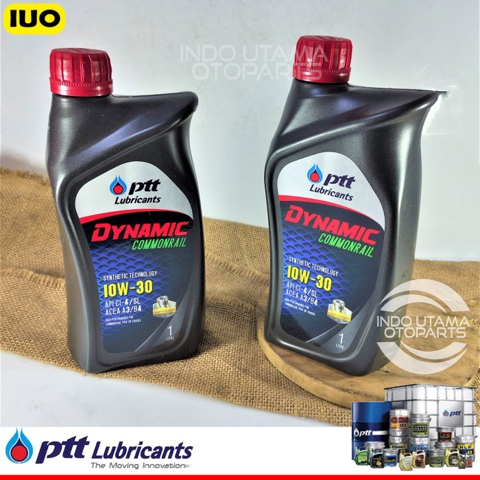 Jual Oli Diesel 10W30 PTT Lubricants Dynamic Commonrail Synthetic 1L | Shopee Indonesia