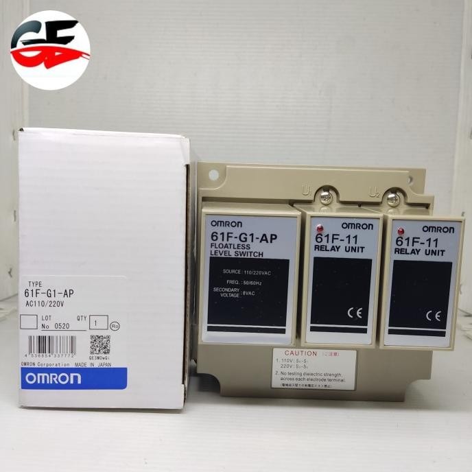 Jual Promo Floatless level switch omron 61f-g1-ap WLC omron 61fg1ap 2 tangki COD | Shopee Indonesia
