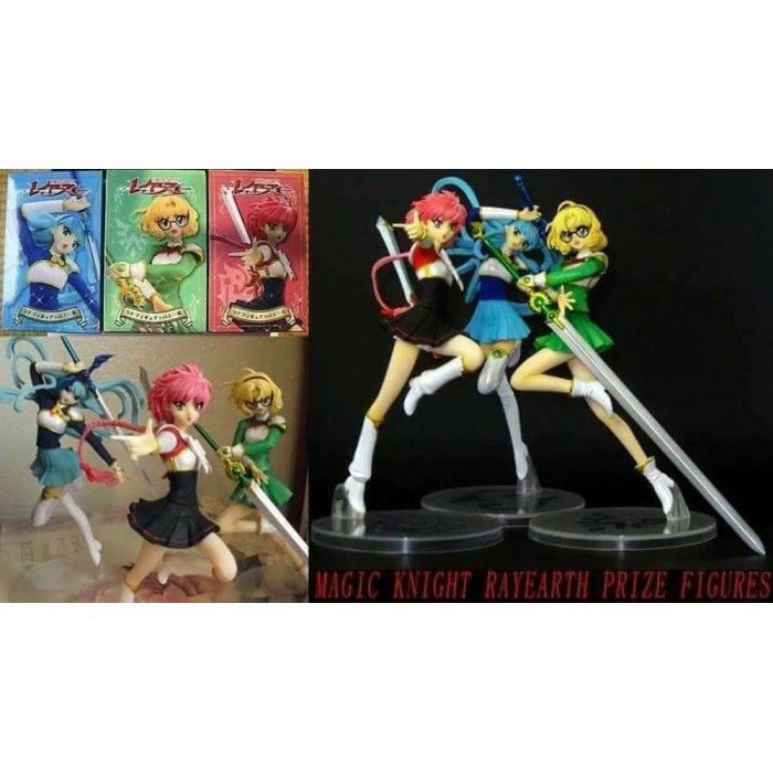 Jual Magic Knight Ray Earth dijual set only pvc figure | Shopee Indonesia