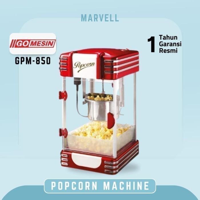 Jual Mesin Popcorn Mini Gomesin Gpm-850 Pembuat Popcorn Elektrik ...