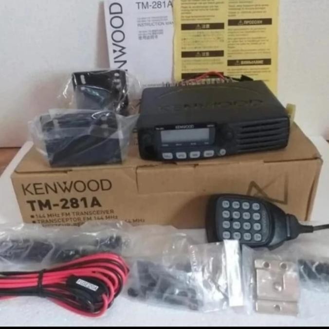 Jual Murah Kenwood Tm 281A Vhf Radio Rig Komunikasi Antar 2 Arah | Shopee Indonesia