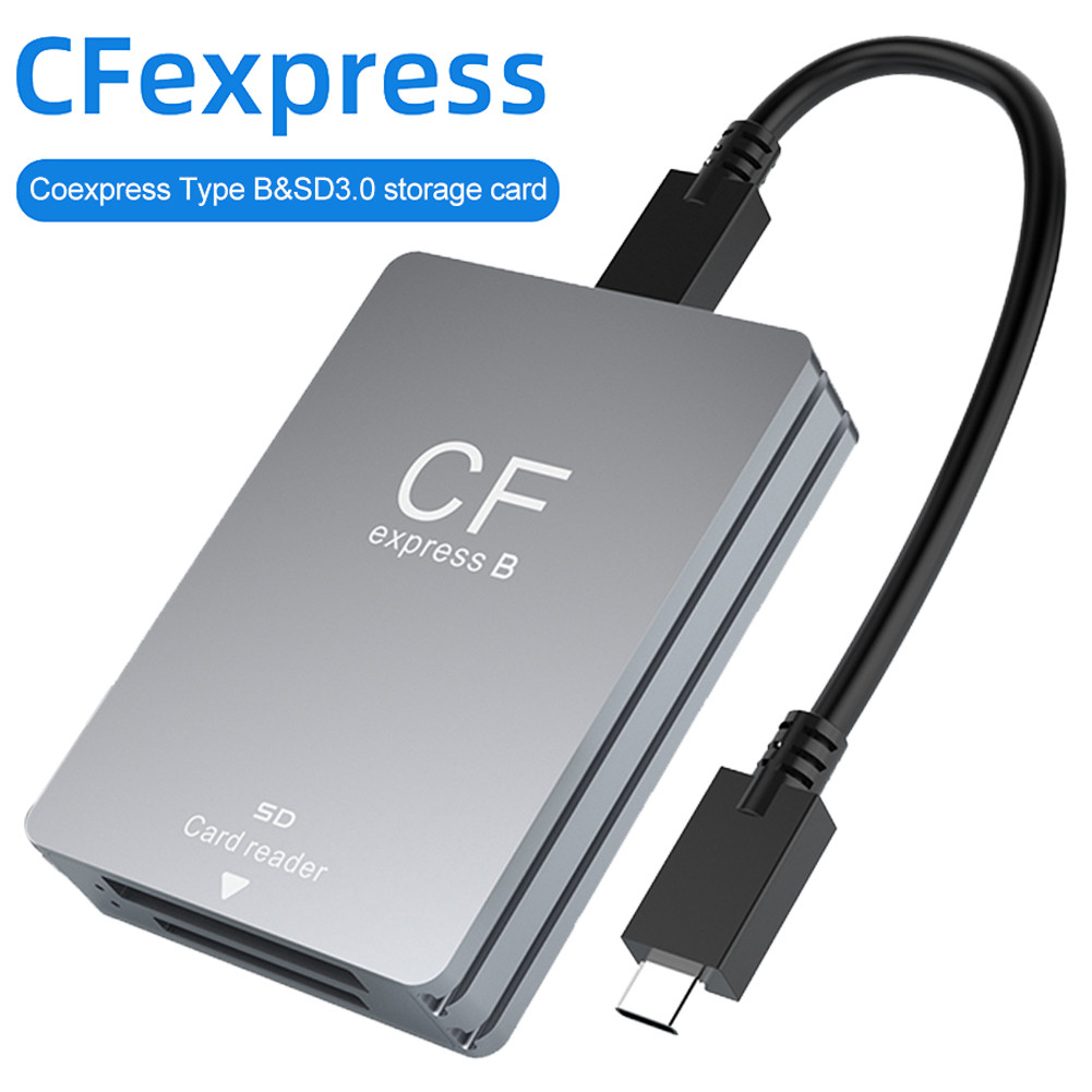 Jual 2 in 1 CFexpress Type B Type A &SD Card Reader USB3.2 Gen2 ...