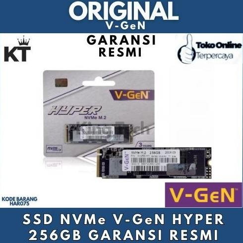 Jual SSD V-GeN Hyper 256GB M.2 NVMe PCIe Gen 3.0 - SSD VGEN 256 GB M2 ...