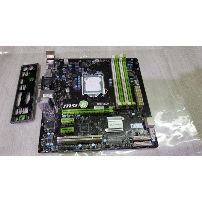 Jual MOBO GAMING motherboard GAMING MSI B85M-ECO LGA 1150 DDR3 | Shopee ...