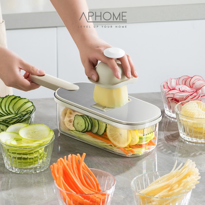 Jual NEW APHOME Slicer Parutan Multifungsi Dapur Alat Potong Sayuran ...