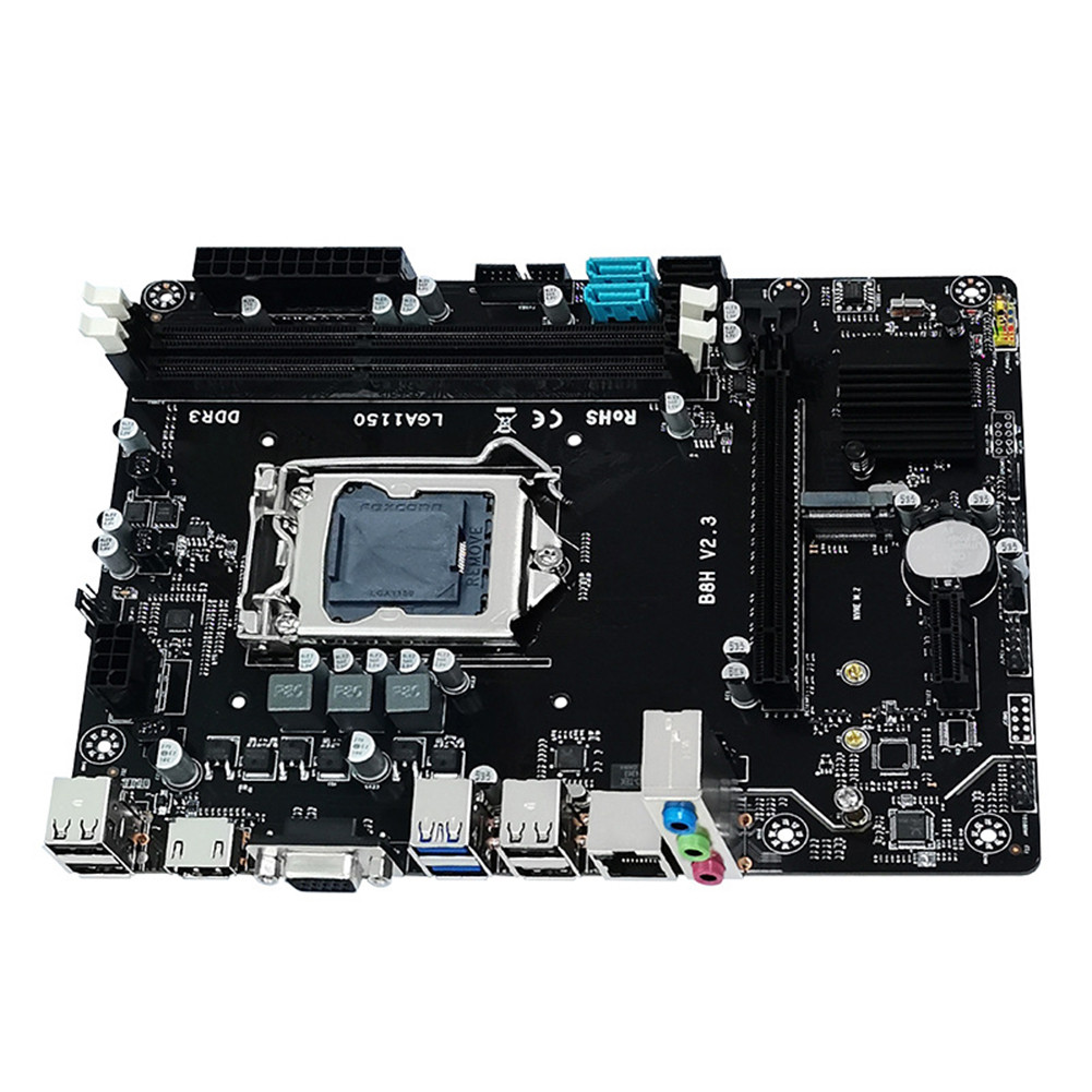 Jual H81 Motherboard Set Dual Channel LGA1150 PC Motherboard USB ...